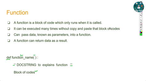 Python Myanmar 6 1 Function Youtube