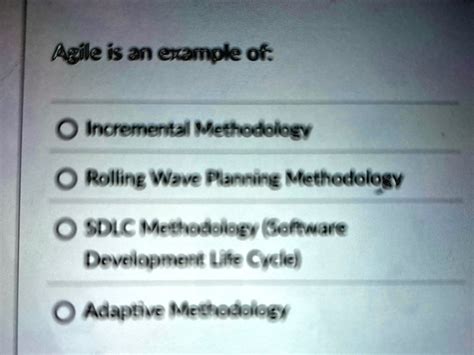 Agile Is An Example Of Incremental Methodology Rolling Wave Planning Methodology Sdlc Agile Is An Example Of Incremental Methodology Rolling Wave Planning Methodology Sdlc