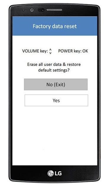 Factory Reset LG Phone Three Working Methods Device Boom