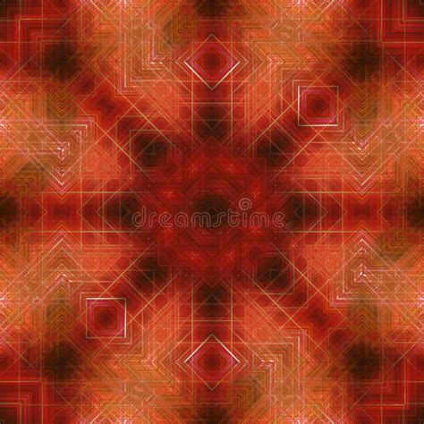 Abstract Orange Geometric Background Dynamic Shapes Composition Stock