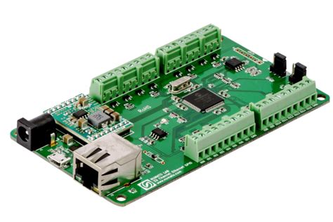 Channel Ethernet GPIO Module With Analog Inputs Ajitek Tech Solutions Pvt Ltd