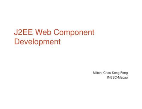 web component development pdf
