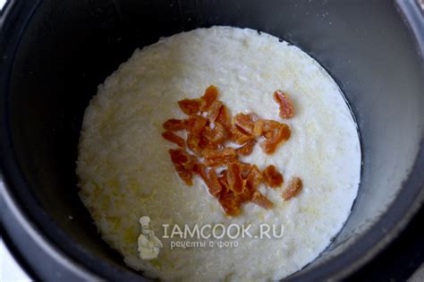 Вязкая рисовая каша на молоке в мультиварке — рецепт с фото пошагово