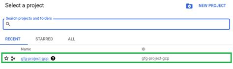 How To Create A Gcp Project Geeksforgeeks