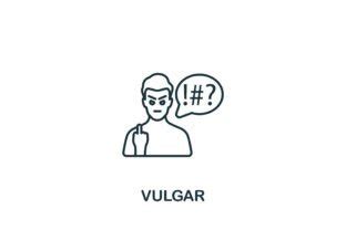 Vulgar Icon Graphic By Aimagenarium · Creative Fabrica