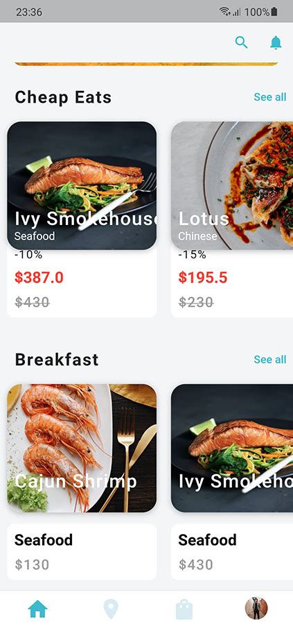 Restaurant App Flutter UI By Manal Bahri CodeCanyon