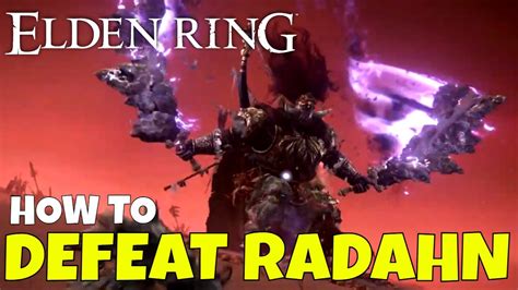 Elden Ring How To Defeat Radahn Simple And Fair Way Youtube