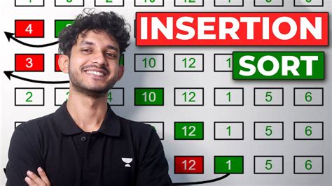 Insertion Sort Algorithm Explained With Code Sankho Kun Youtube