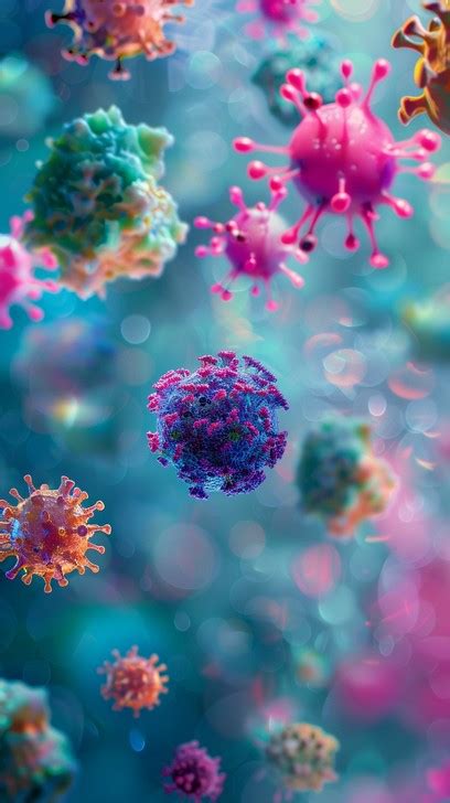 Free Viral Particle Visualization Image Download At Stockcake