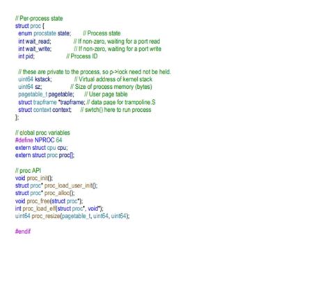 Proc C My Code Include Types H Include Chegg