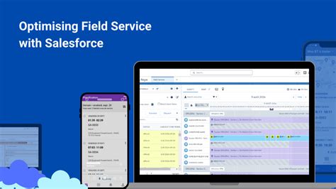 optimising field service with salesforce