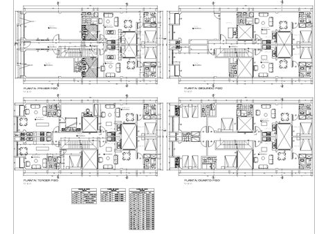 Planos De Edificios De Apartamentos De 6 Unidades