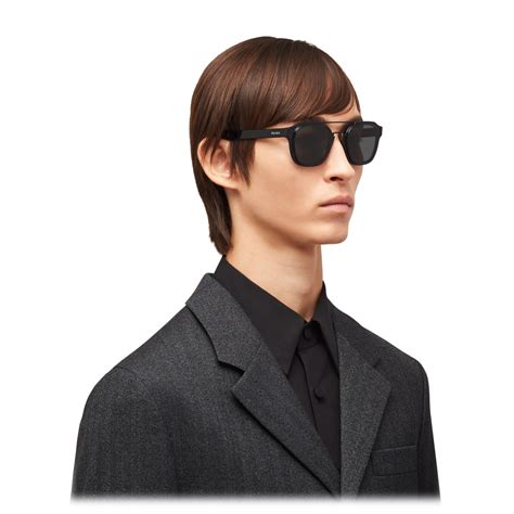 Prada Prada Eyewear Square Sunglasses Black Prada Collection Sunglasses Prada