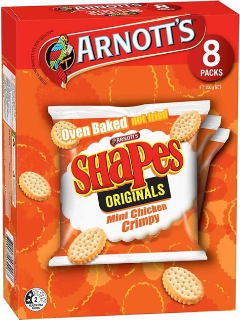 Arnotts Shapes Variety 15 Pack 375g Grocery And Gourmet Food