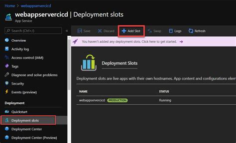 Using Deployment Slots With Azure App Service Dev Community