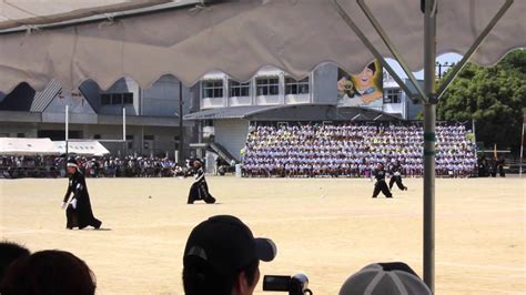 済々黌高等学校 体育祭 白 応援団 Youtube