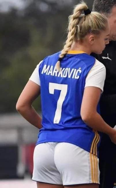 Hottest Number 7 In Football Ana Maria Markovic Vs Alisha Lehmann
