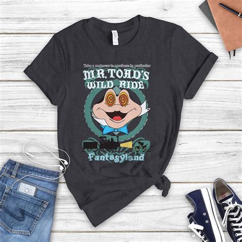 Mr Toads Wild Ride Shirt Disney Mr Toad Fantasyland Etsy
