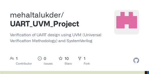 GitHub Mehaltalukder UART UVM Project Verification Of UART Design