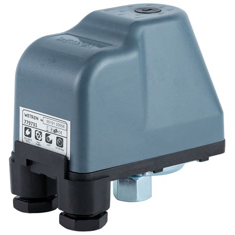 Реле давления 1.5кВт 1.4-2.8 бар (гайка) WETRON SK-9C/1.5HP (779731 ...