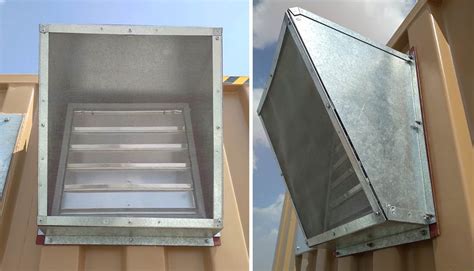 Exhaust Louver Hood Weather Hood Or Canopy