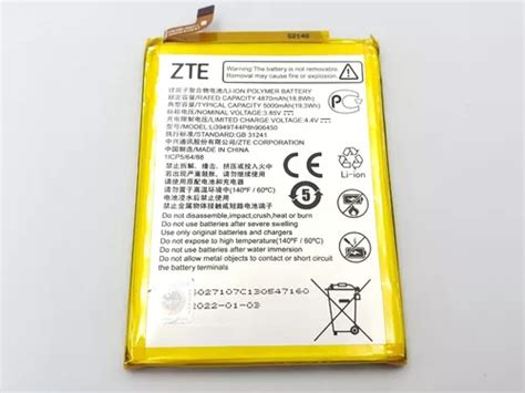 Bateria Mod. Li3949t44p8h906450 Zte Blade A52 Original | Meses sin interés