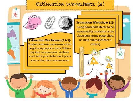 estimation worksheet worksheets estimation snap cubes