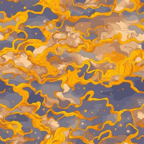 구름의 원활한 반복 패턴 프리미엄 벡터