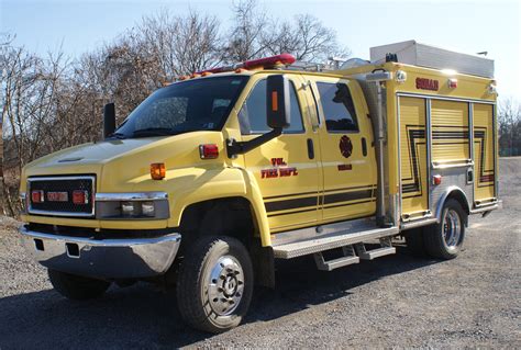 2008 Gmc 5500 4x4 Rescue Truck R2373 Fenton Fire