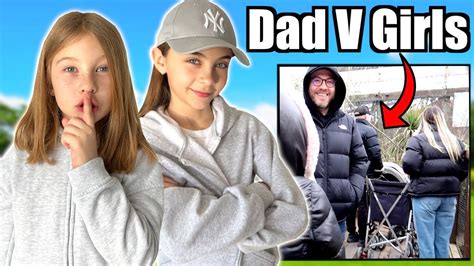 Following Dad V Girls For 24 Hours Prank Youtube