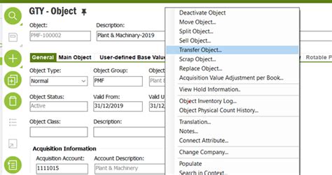 Fixed Asset Transfer From One Company To Another Company IFS Community