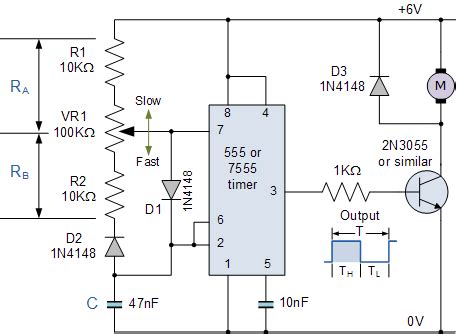 Pulse Width Modulation Circuit Electronic Circuit Projects Electronic Circuit Design