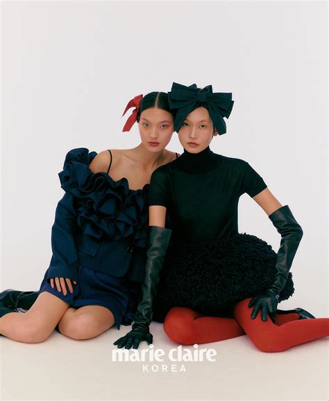 Marie Claire Korea 마리끌레르 코케트 블로켓 로제트 네이키드 보호 시크까지 무한한 상상력과 자유로운 태도로 기록한 이상하고 아름다운 오늘날의 코어