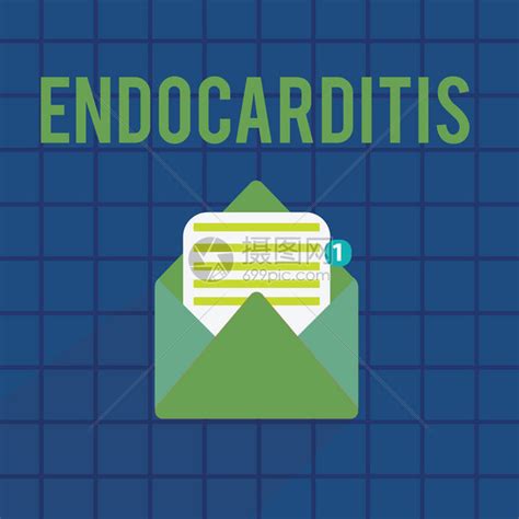 脑心血管炎的文本符号概念照片严重感染和心脏内层肿胀高清图片下载 正版图片505551222 摄图网