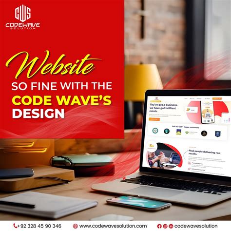 Code Wave Solution Website So Fine With The Code Waves Design