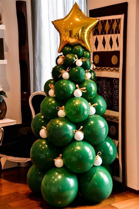 Ideas Para Decorar Con Globos Tu Fiesta Navideña