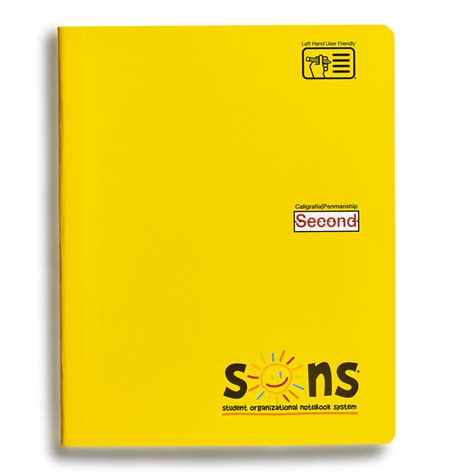 Aplus School And Office Supplies Notebooks Sons Notebook Second Yellow