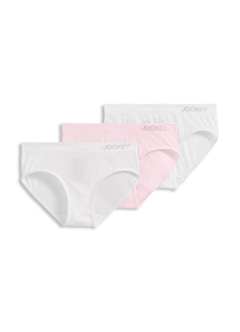 Jockey Girls Seamfree Bikini 3 Pack