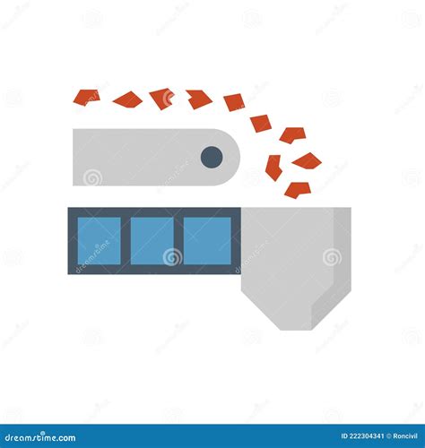 Mining Processing Industry Vector Icon Design CartoonDealer Com 222304366