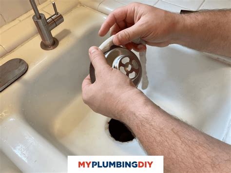 How To Use Plumbers Putty To Stop Leaks My Plumbing Diy