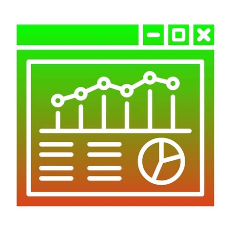 Premium Vector Analytics Icon