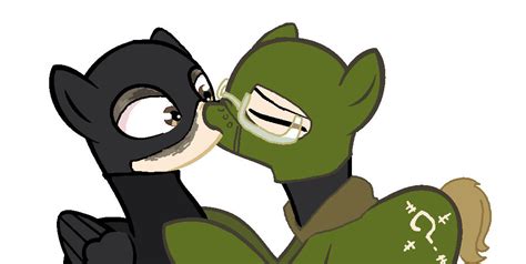 Batman X Riddler Mlp Fanart By Drhoovescutiefan19 On Deviantart