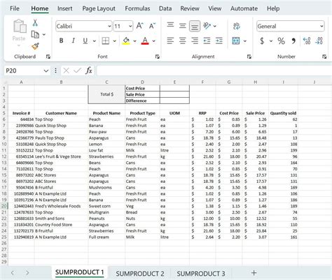 how the sumproduct formula in excel can help you work more efficiently excel at work