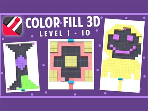 Color Fill 3d Play Online Games Free