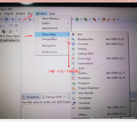 在使用eclipse的时候，一不小心关掉了下面的控制台，要这么做就能恢复eclipse怎么把控制台弄回去 Csdn博客