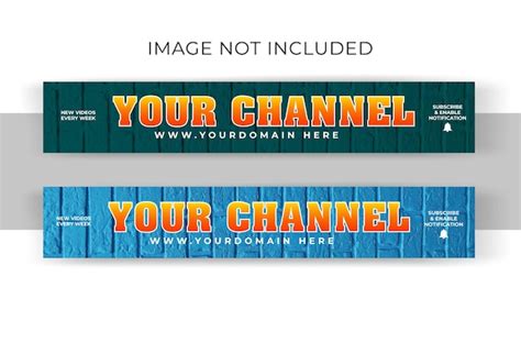 Modelo De Capa Do Canal Do Youtube E Design De Miniatura Do Banner Do