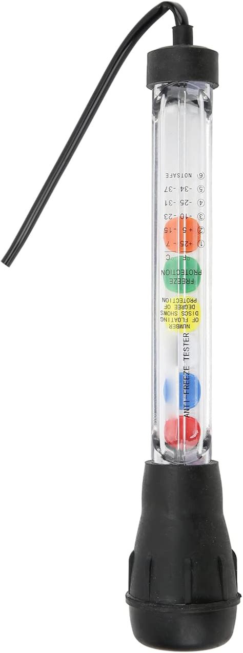 Liquid Densitometer Dial Type Anti Freeze Coolant Tester High Accuracy