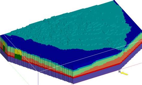 3d Views Of The Two A Coarse And B Fine Simulation Grids That Were Download Scientific