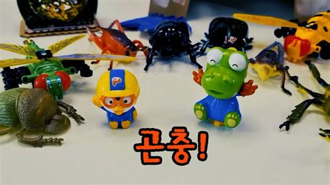 [차차스토리] 여러 곤충들의 특징 뽀로로와 크롱 서로 이야기하기 Youtube