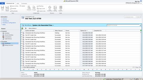 The MSCRM Janitor Recurring Workflow Scheduler Solution